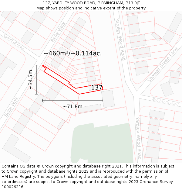 137, YARDLEY WOOD ROAD, BIRMINGHAM, B13 9JT - £153,700