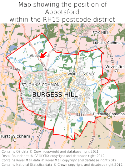 Where is Abbotsford? Abbotsford on a map