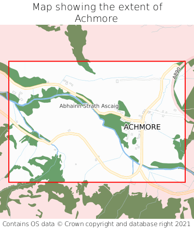 Where is Achmore? Achmore on a map