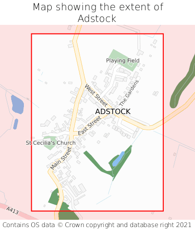 Where is Adstock? Adstock on a map