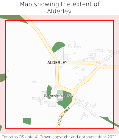 Where is Alderley? Alderley on a map