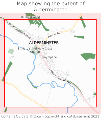 Where is Alderminster? Alderminster on a map