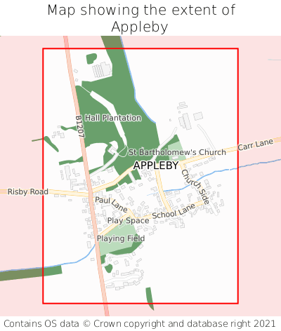 Where is Appleby? Appleby on a map