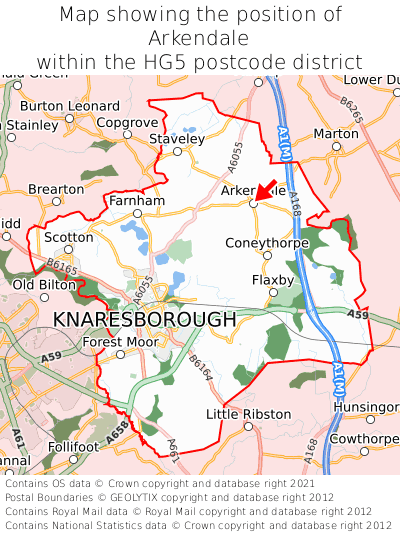 Where is Arkendale? Arkendale on a map