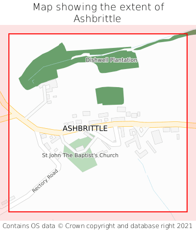 Where is Ashbrittle? Ashbrittle on a map