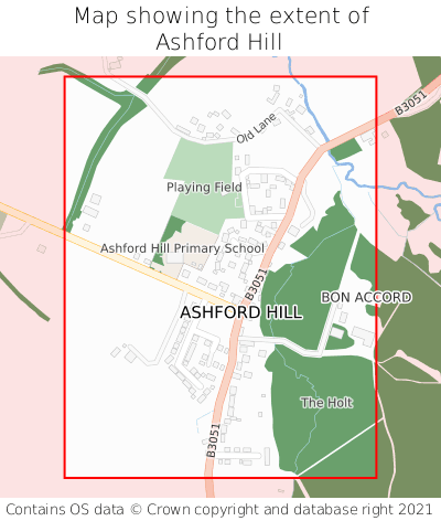Where is Ashford Hill? Ashford Hill on a map