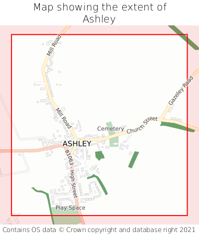 Where is Ashley? Ashley on a map