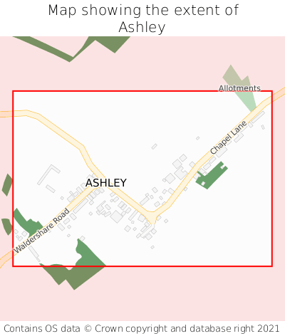 Where is Ashley? Ashley on a map
