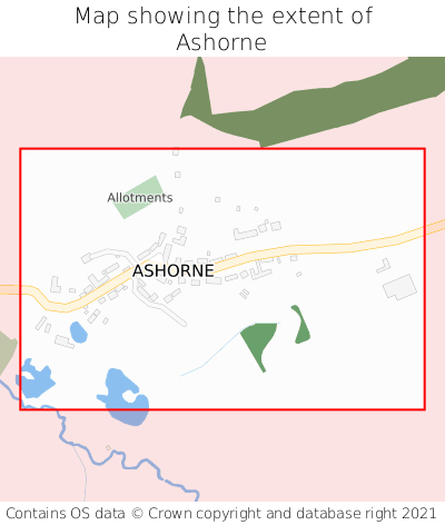 Where is Ashorne? Ashorne on a map