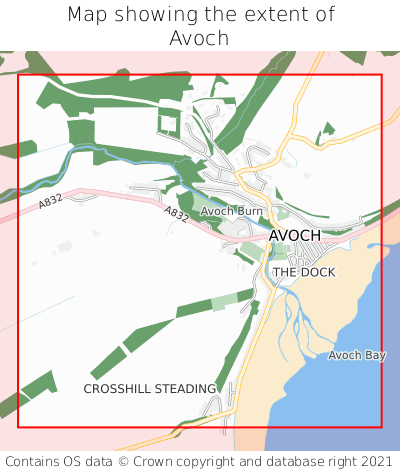 Where is Avoch? Avoch on a map