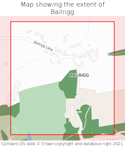 Where is Bailrigg? Bailrigg on a map