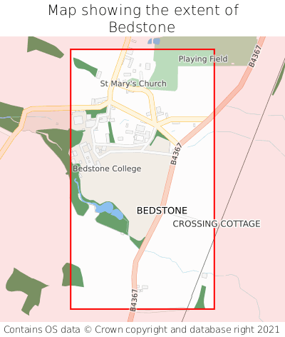 Where is Bedstone? Bedstone on a map