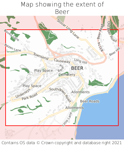 Where is Beer? Beer on a map