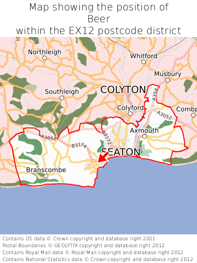 Where is Beer? Beer on a map