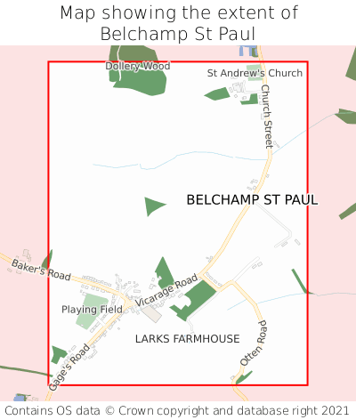 Where is Belchamp St Paul? Belchamp St Paul on a map