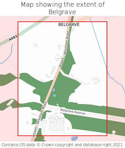 Where is Belgrave? Belgrave on a map