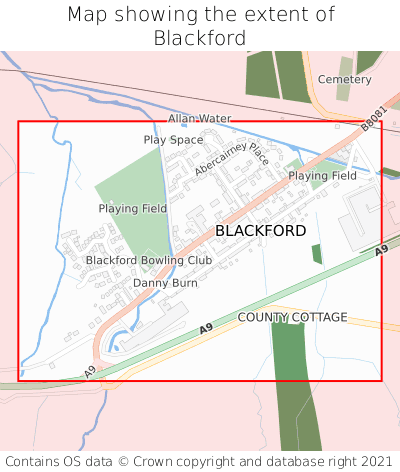 Where is Blackford? Blackford on a map