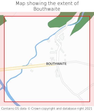 Where is Bouthwaite? Bouthwaite on a map