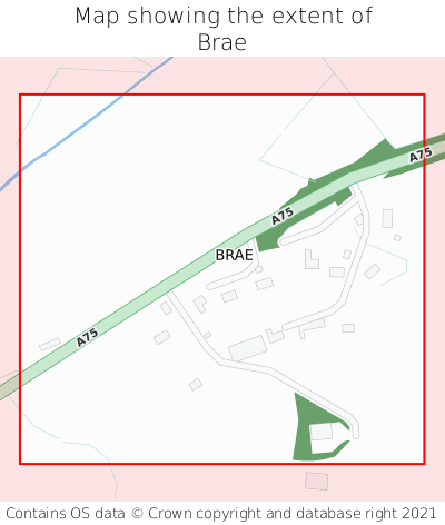 Where is Brae? Brae on a map