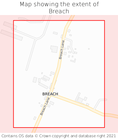 Where is Breach? Breach on a map