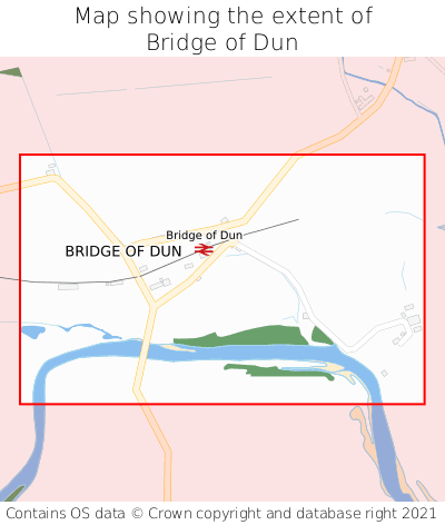 Where is Bridge of Dun? Bridge of Dun on a map