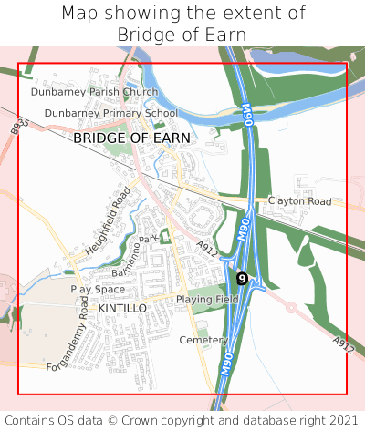 Where is Bridge of Earn? Bridge of Earn on a map