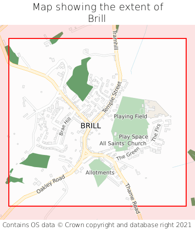 Where is Brill? Brill on a map