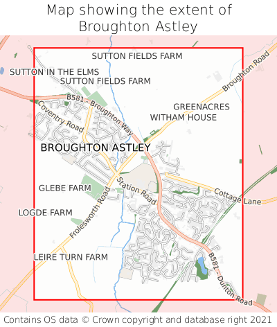 Where is Broughton Astley? Broughton Astley on a map