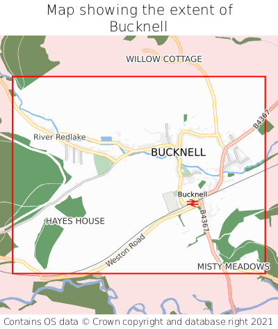 Where is Bucknell? Bucknell on a map
