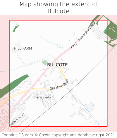 Where is Bulcote? Bulcote on a map