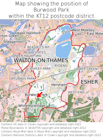 Where is Burwood Park? Burwood Park on a map