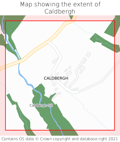 Where is Caldbergh? Caldbergh on a map