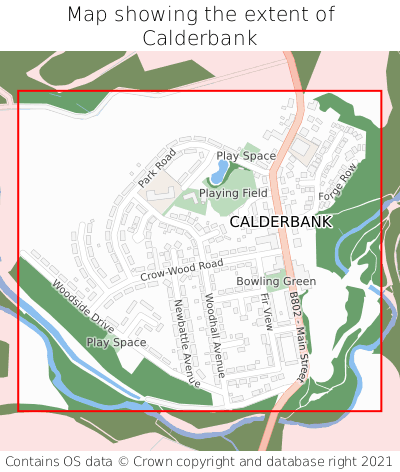 Where is Calderbank? Calderbank on a map