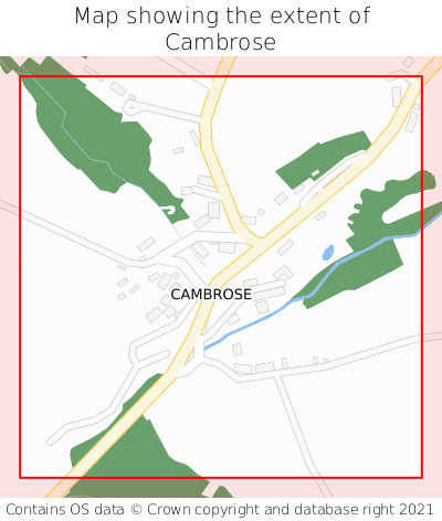 Where is Cambrose? Cambrose on a map