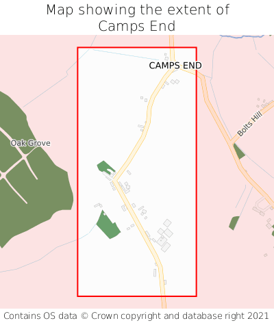 Where is Camps End? Camps End on a map
