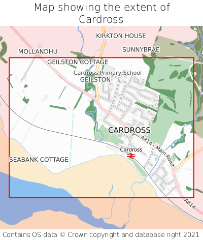 Where is Cardross? Cardross on a map