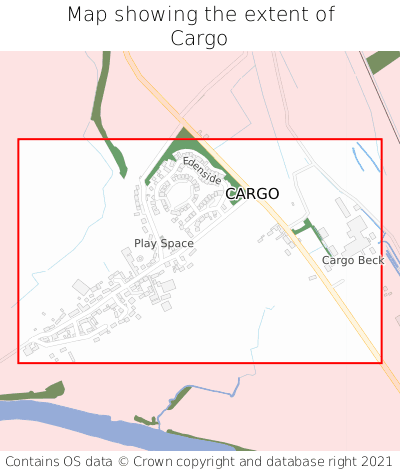 Where is Cargo? Cargo on a map