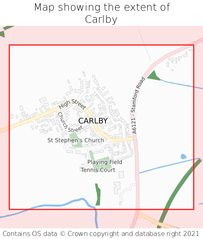 Where is Carlby? Carlby on a map