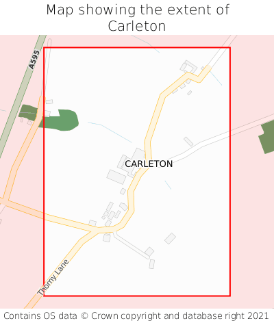 Where is Carleton? Carleton on a map