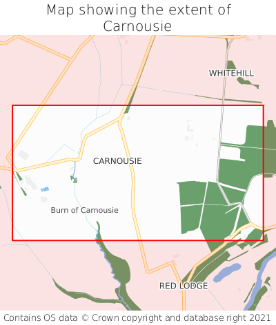 Where is Carnousie? Carnousie on a map