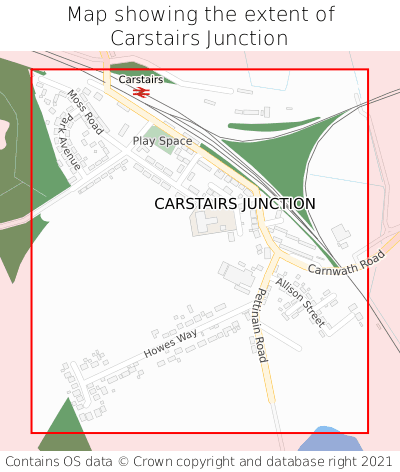 Where is Carstairs Junction? Carstairs Junction on a map