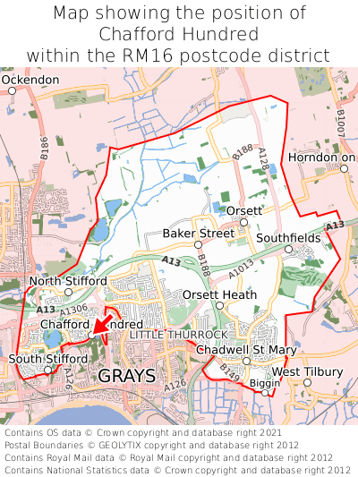 Where is Chafford Hundred? Chafford Hundred on a map