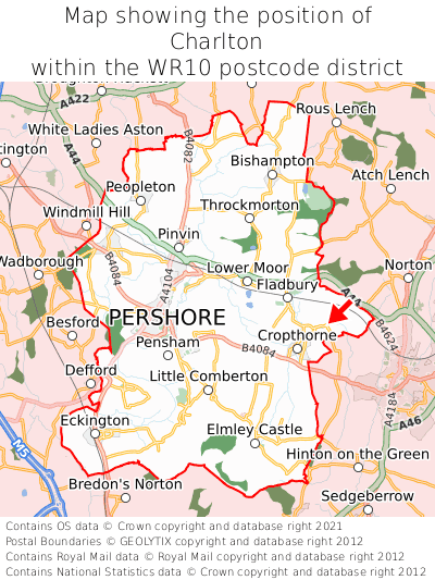 Where is Charlton? Charlton on a map