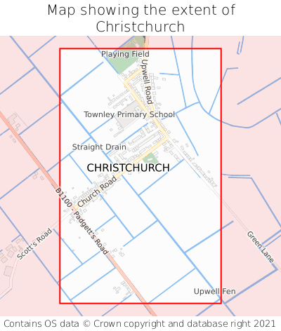 Where is Christchurch? Christchurch on a map