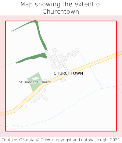 Where is Churchtown? Churchtown on a map