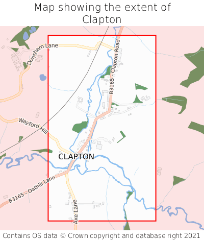 Where is Clapton? Clapton on a map