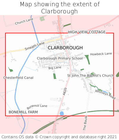 Where is Clarborough? Clarborough on a map