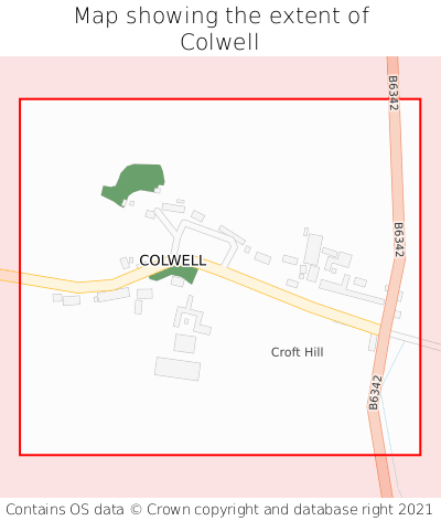 Where is Colwell? Colwell on a map