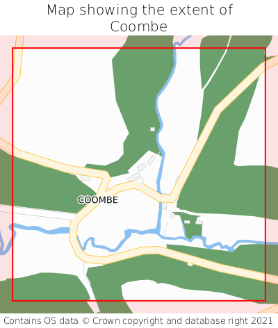 Where is Coombe? Coombe on a map
