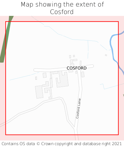 Where is Cosford? Cosford on a map
